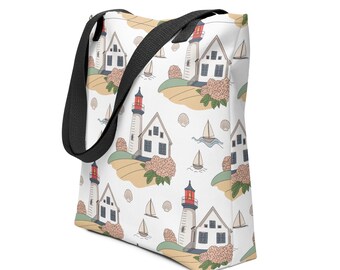 Cape Cod Large Tote Bag, Cape Cod Mass Tote Bag, Cape Cod MA Bag, Cape ...