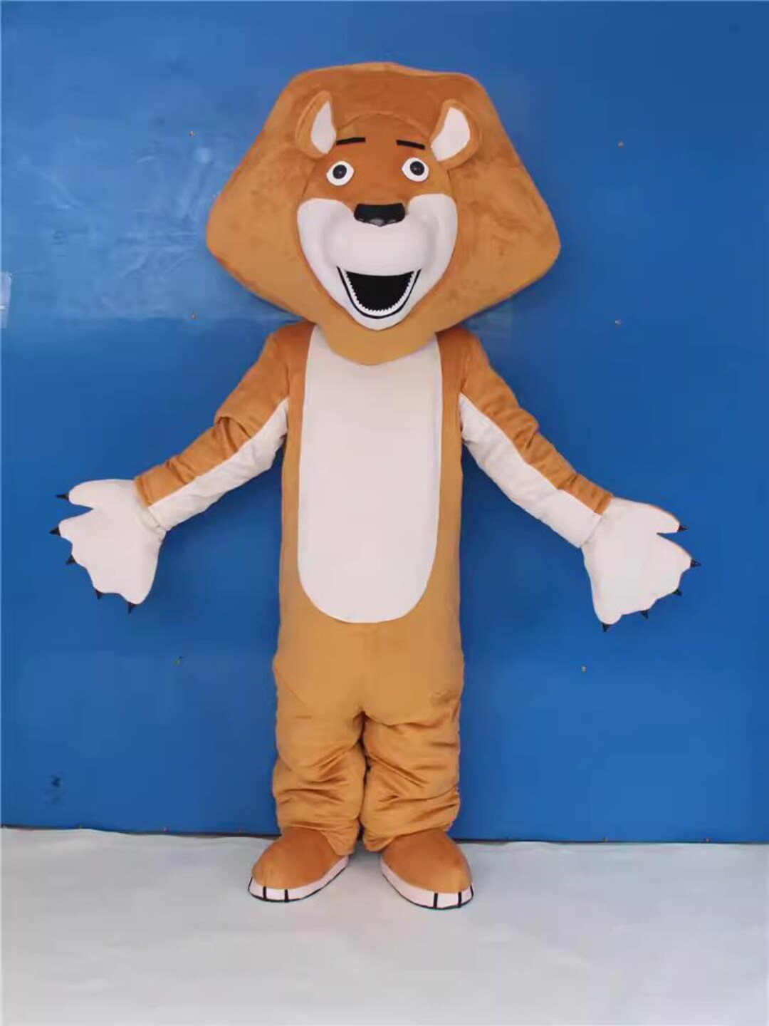 Lion Mascot Costume: EVA Head With Fan, Adult Size (160–185 Cm) - Etsy