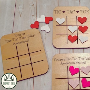 Valentine TIC TAC TOE Game, Classroom Gifts, Kindergarten, Elementary ...