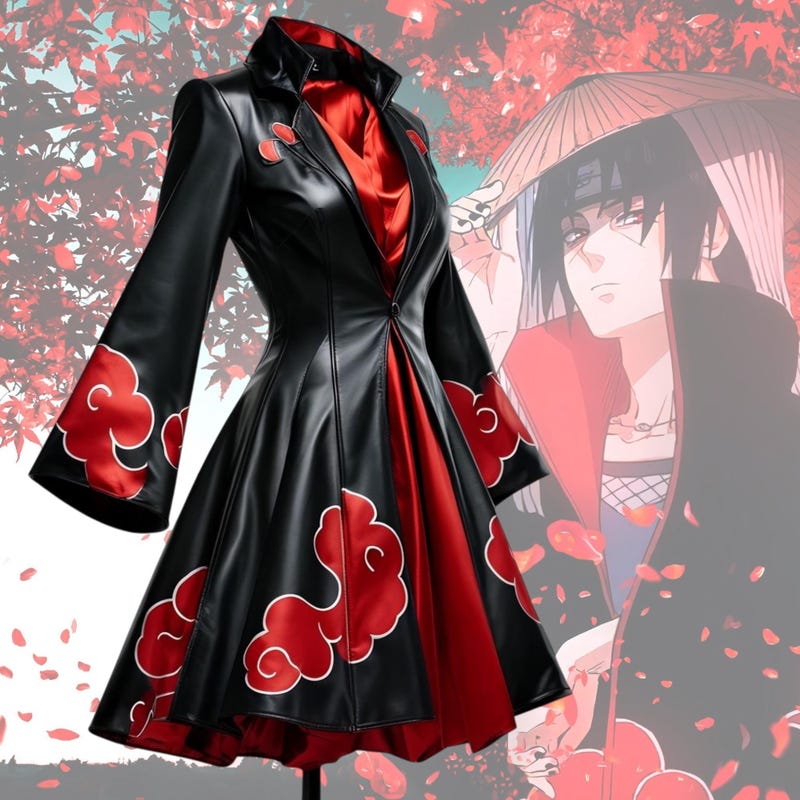 Akatsuki Robe - Etsy