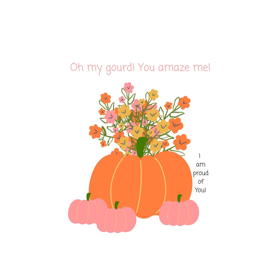 Pumpkin Themed Lunch Box Notes - Etsy