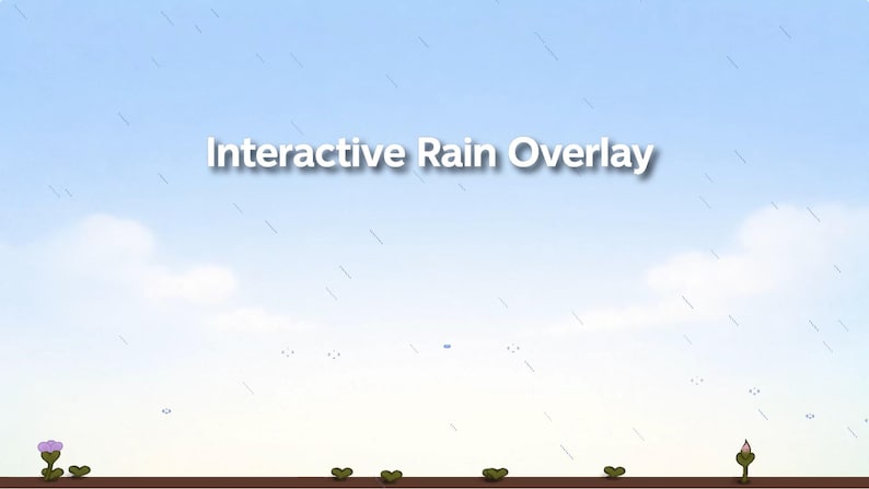 Interactive Rain Overlay for Twitch | User-colored Rain ...