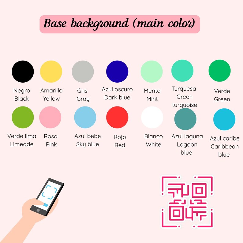 Multi QR Code Business Social Media Sign | Payment Sign | Custom Logo ...