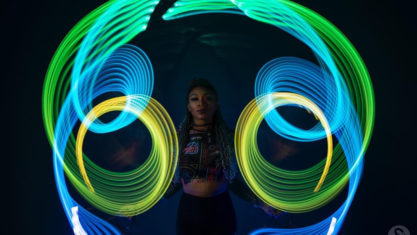 Pixelfans - Vibrant LED Flow Fans by Moodhoops - Etsy