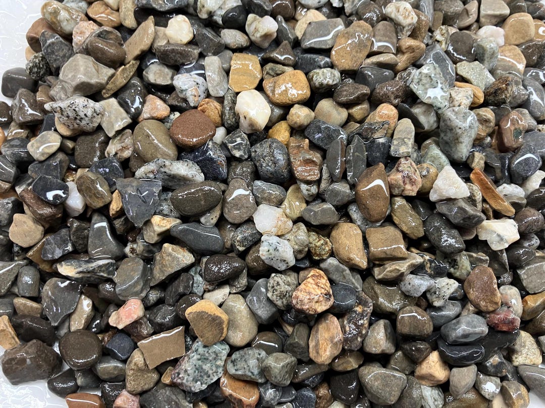 6mm River Rock Pebbles Aquarium Substrate Top Dressing Cactus ...