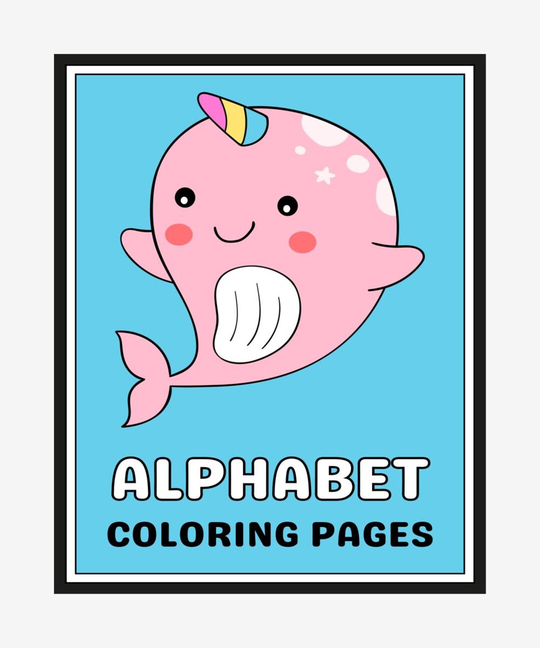 ABC Alphabet Coloring Pages A-Z | Preschool Learning (digital Download ...