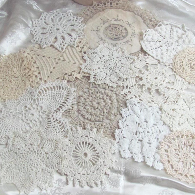 Repurposed Doily - Etsy