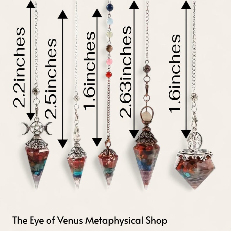 Seven Chakra Pendulum ( Tree of Life ) - Etsy