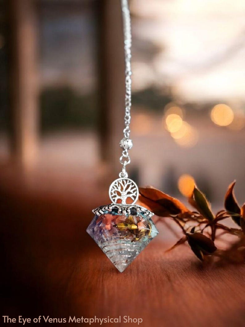 Seven Chakra Pendulum ( Tree of Life ) - Etsy