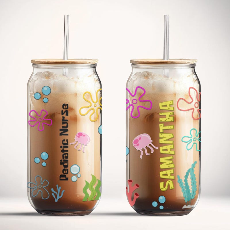 Glass Cup Fonts - Etsy