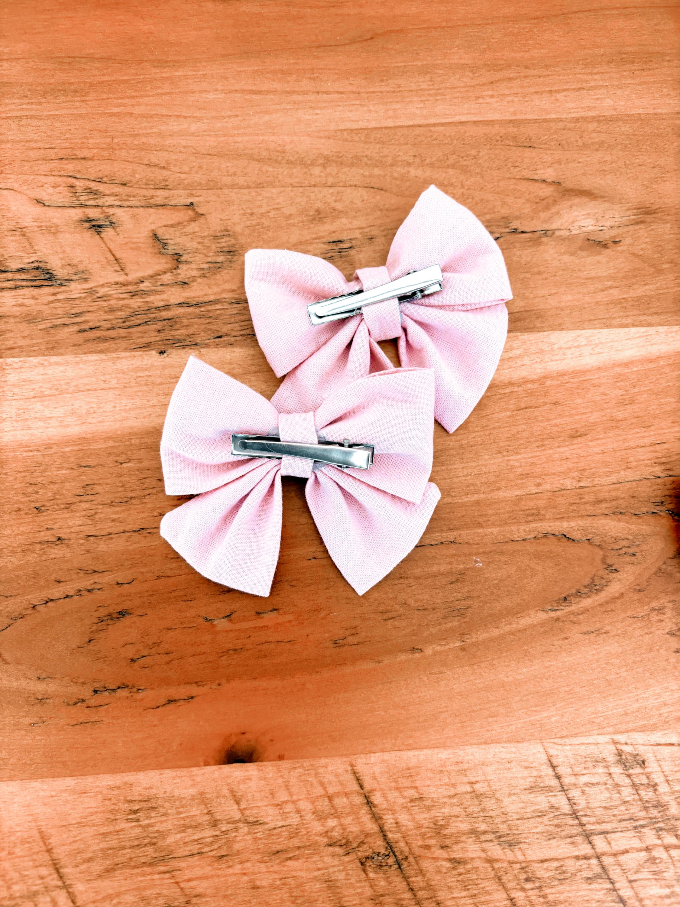 Small Hair Bow Sewing Pattern - Bow Hair Clip Sewing PDF Pattern - Diy ...