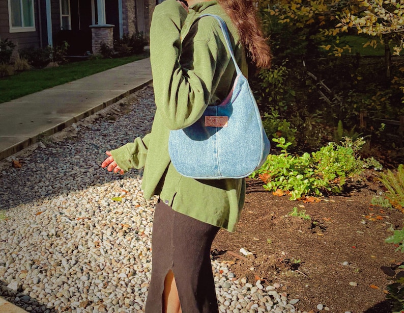 Jeans Bag Digital PDF Pattern for Sewing | Bag Sewing Pattern PDF ...
