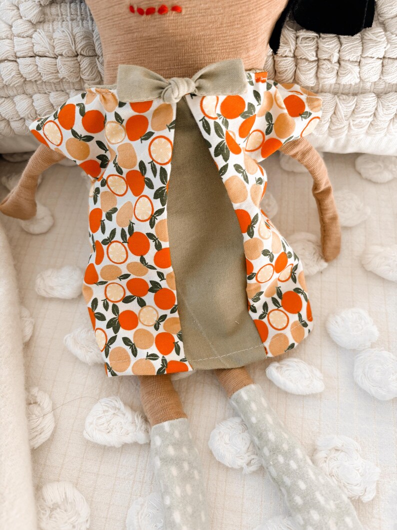 Easy Doll Sewing Pattern for Beginner - Doll Sewing Pattern With Doll ...