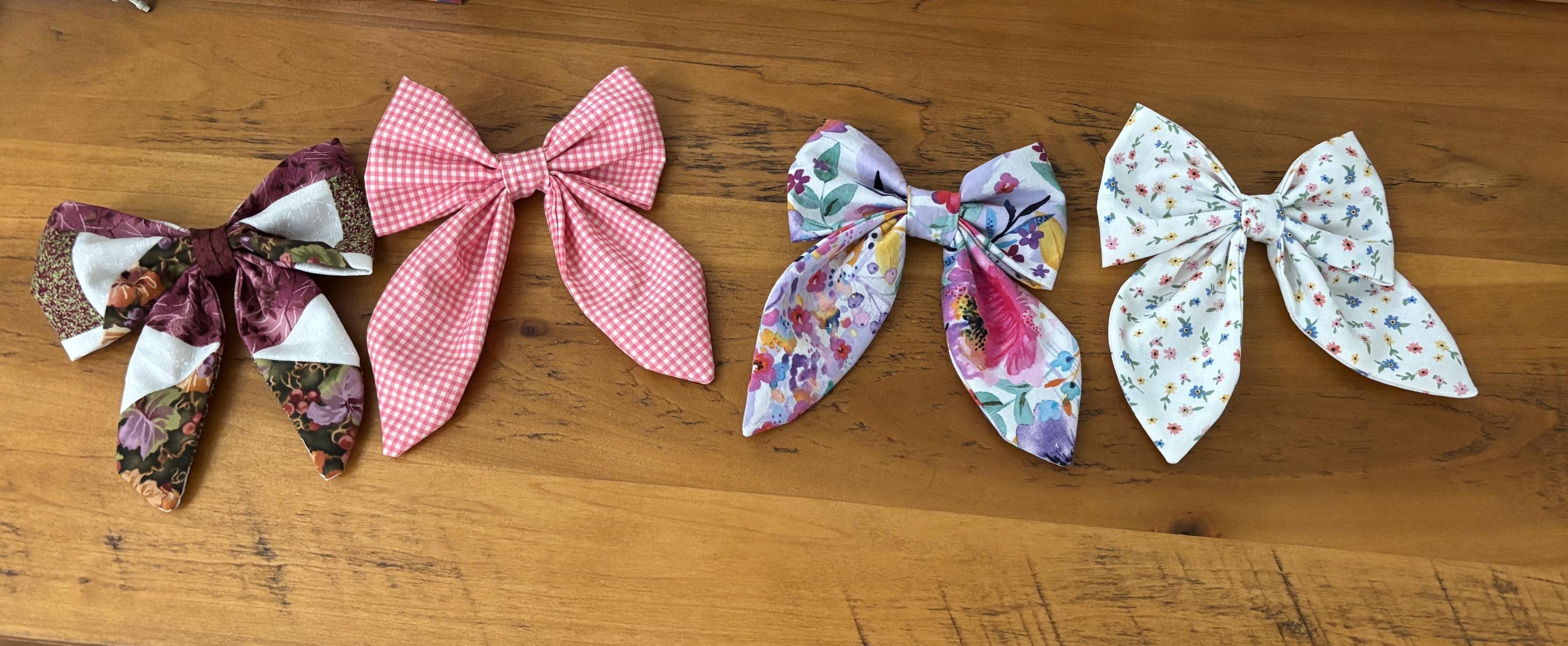 Sailor Bow - Hair Bow - PDF Sewing Pattern - Digital Hair Bow Pattern ...