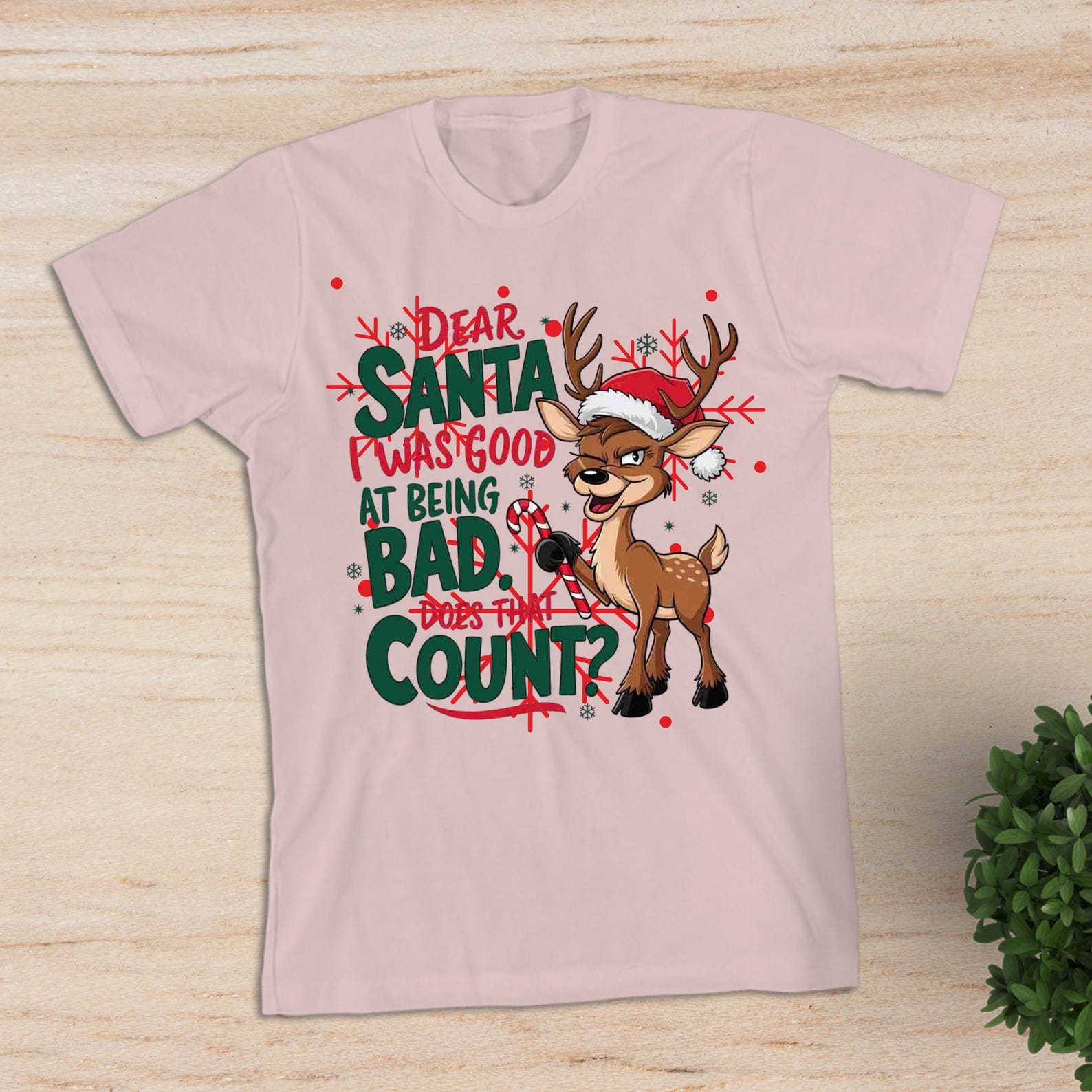 Ear Santa Funny Reindeer SVG - Etsy