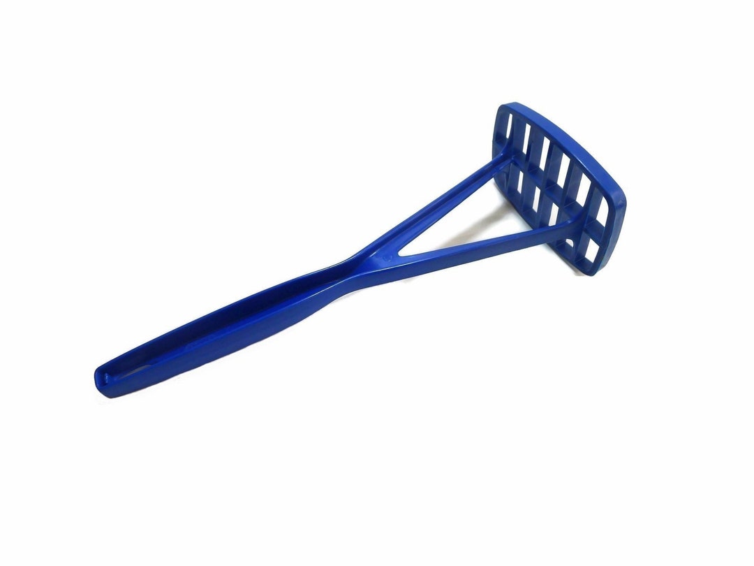 Blue Foley Masher, Nylon Kitchen Tool for Coated Cookware - Etsy