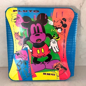 Vintage Disney 1990s Binder Mickey Mouse Horace Pluto New Wave Mead - Etsy