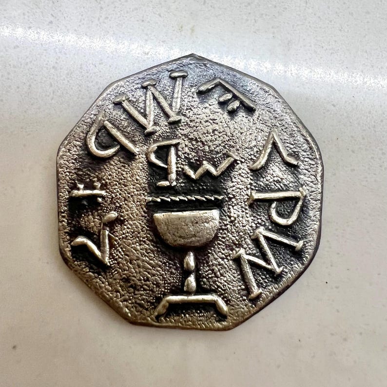 Antique Masonic Penny Shekel Harvey Illinois Chapter No. 232 RAM 1928 ...