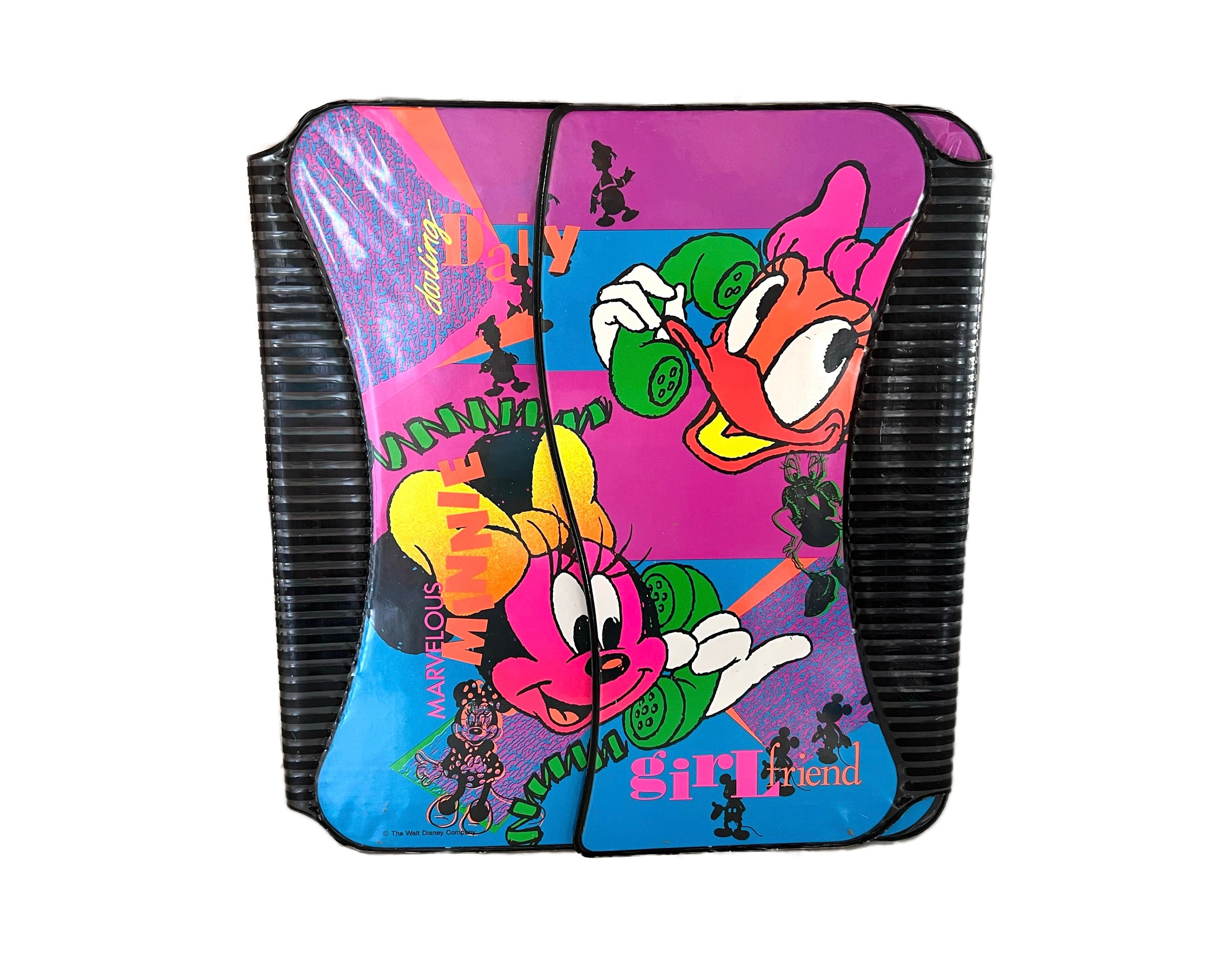 Vintage 1990s Binder Minnie Mouse Daisy Duck New Wave DISNEY - Etsy