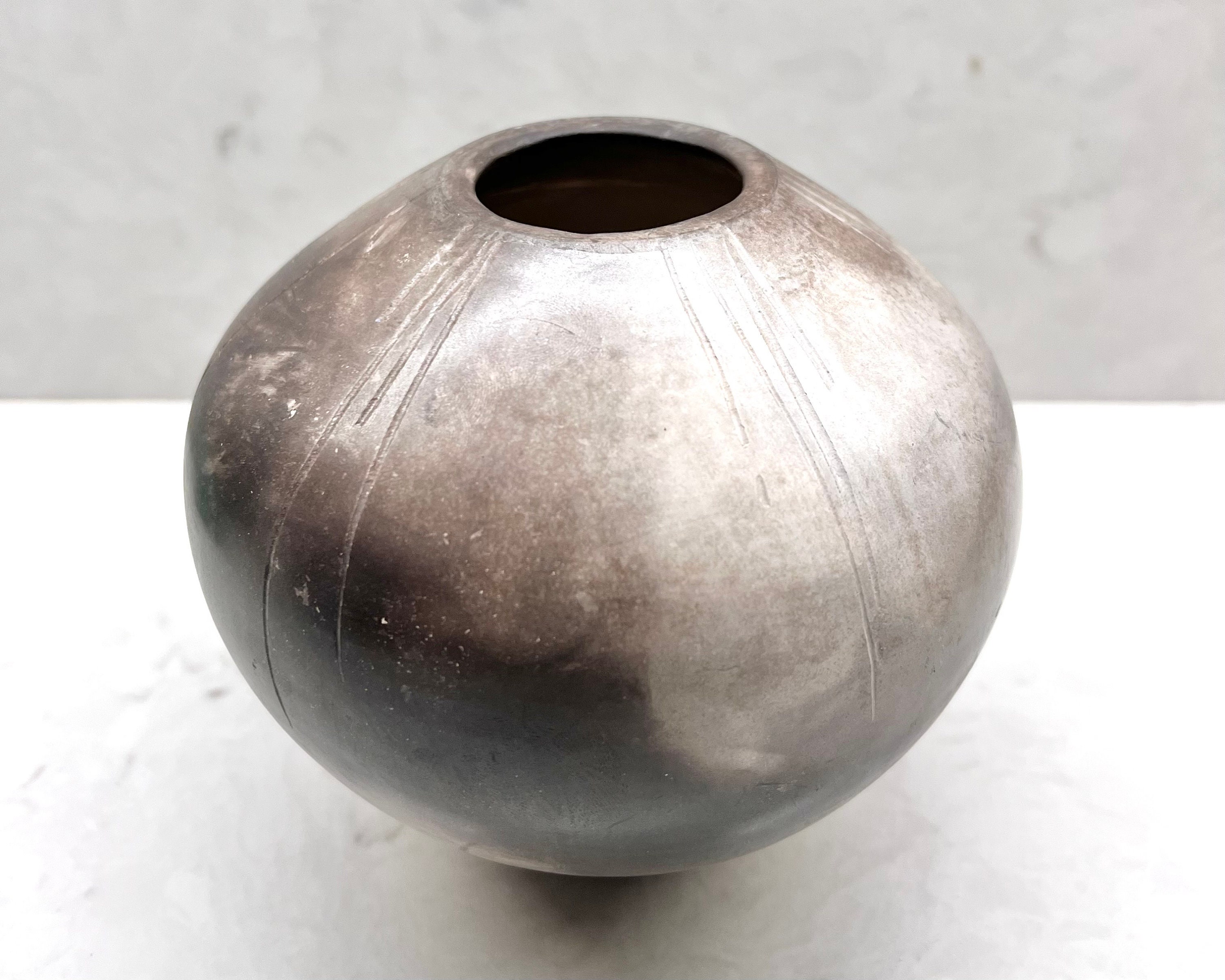 Vintage Lyn Rae Ashley Studio Pottery Vase Raku Burnished Finish - Etsy