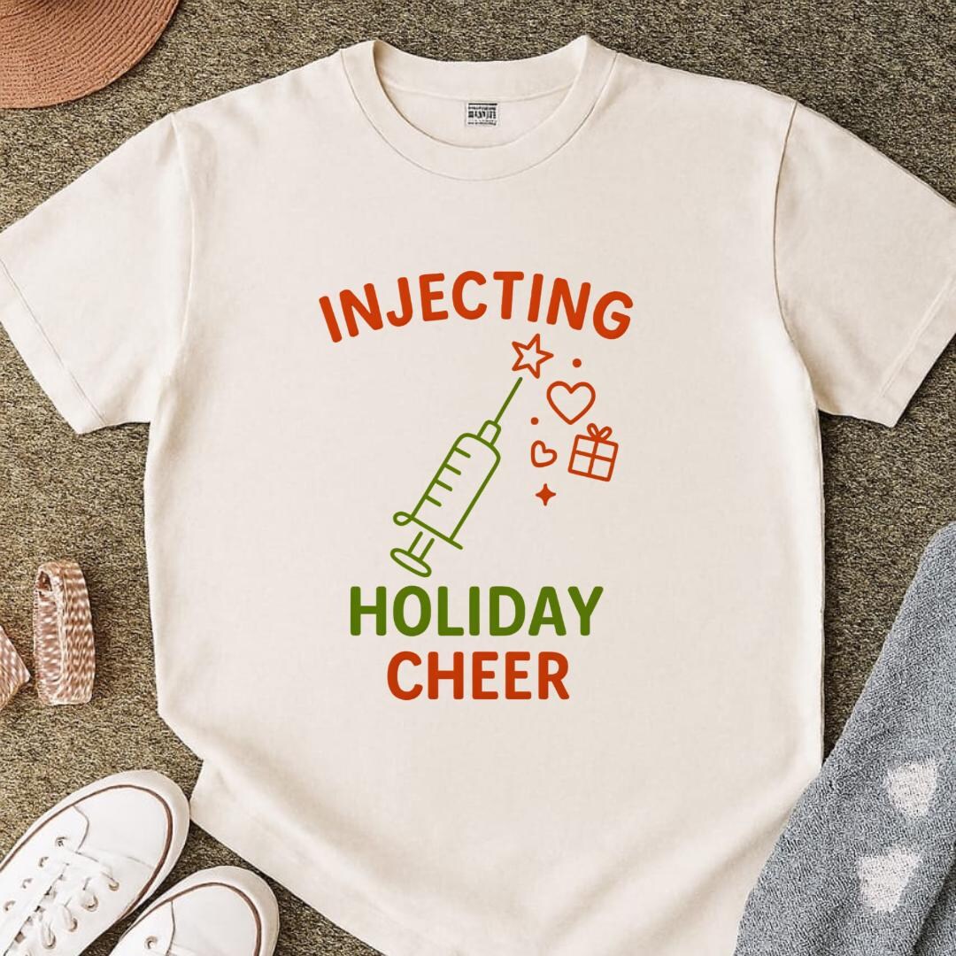 Funny Christmas Syringe PNG: Holiday Cheer Design (digital Download) - Etsy