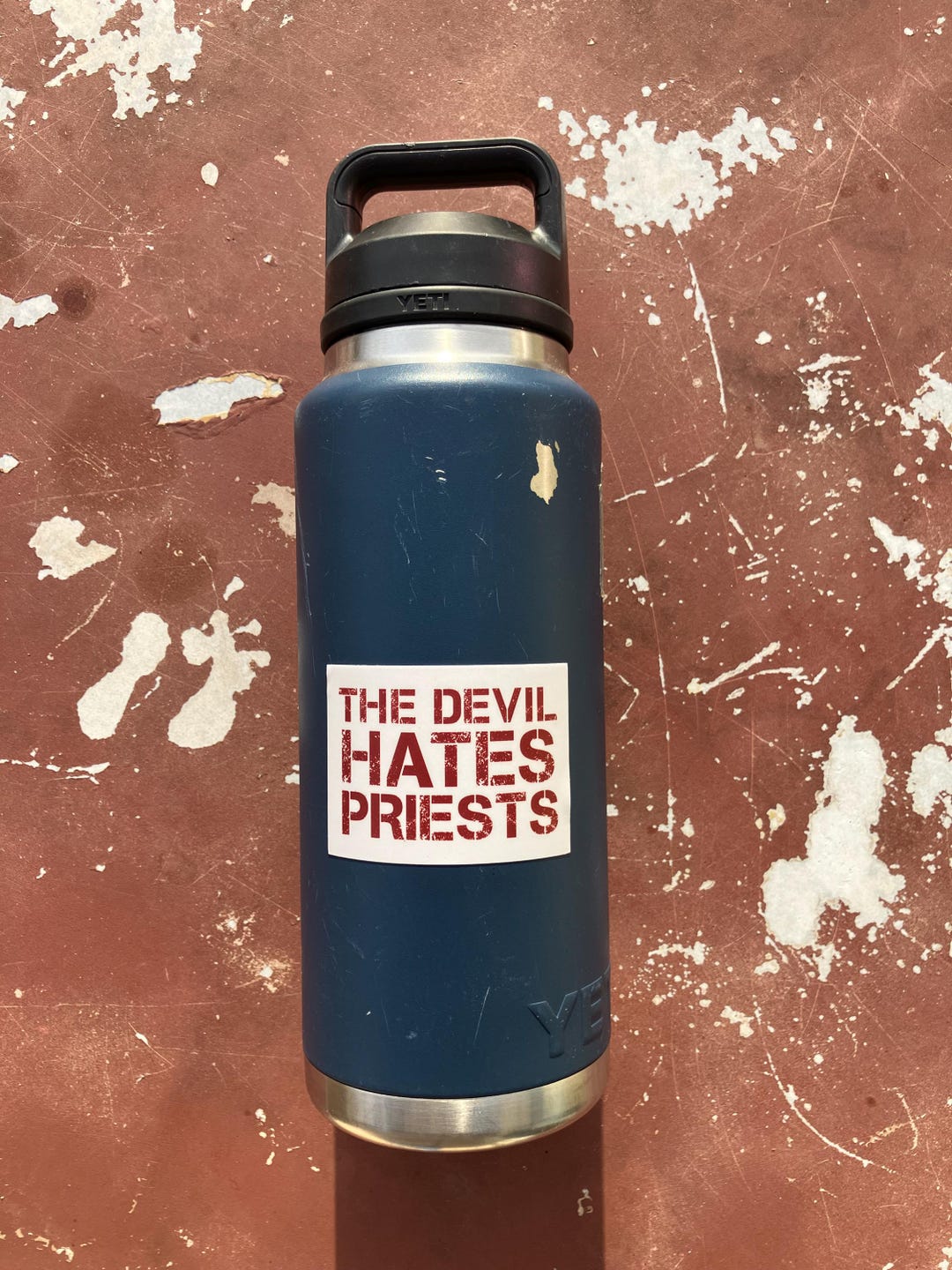 The Devil Hates the Priesthood | Traditional Christian Warfare Sticker ...