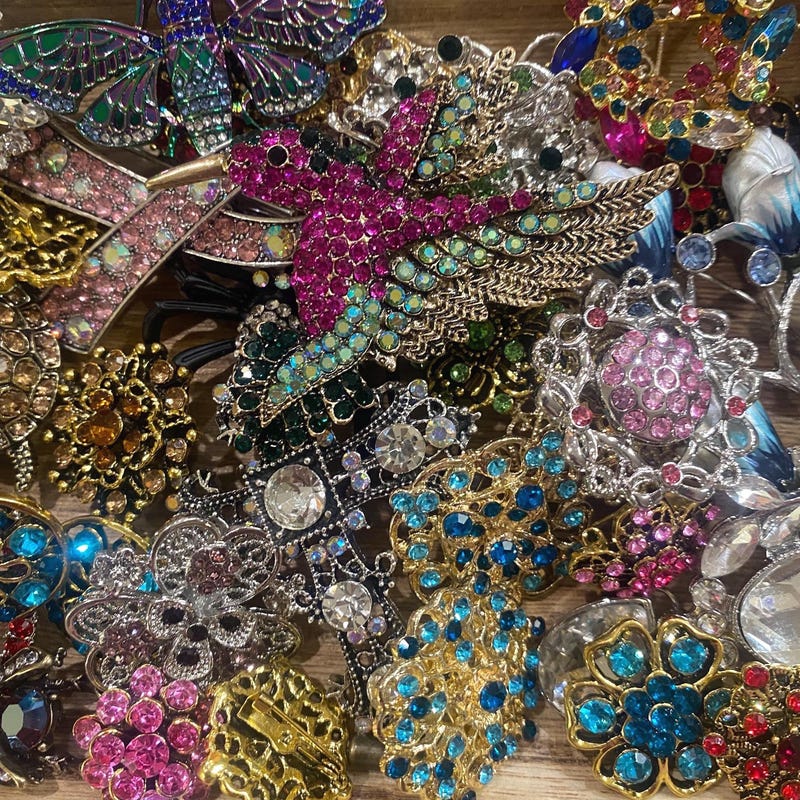 Thrift Costume Jewelry - Etsy