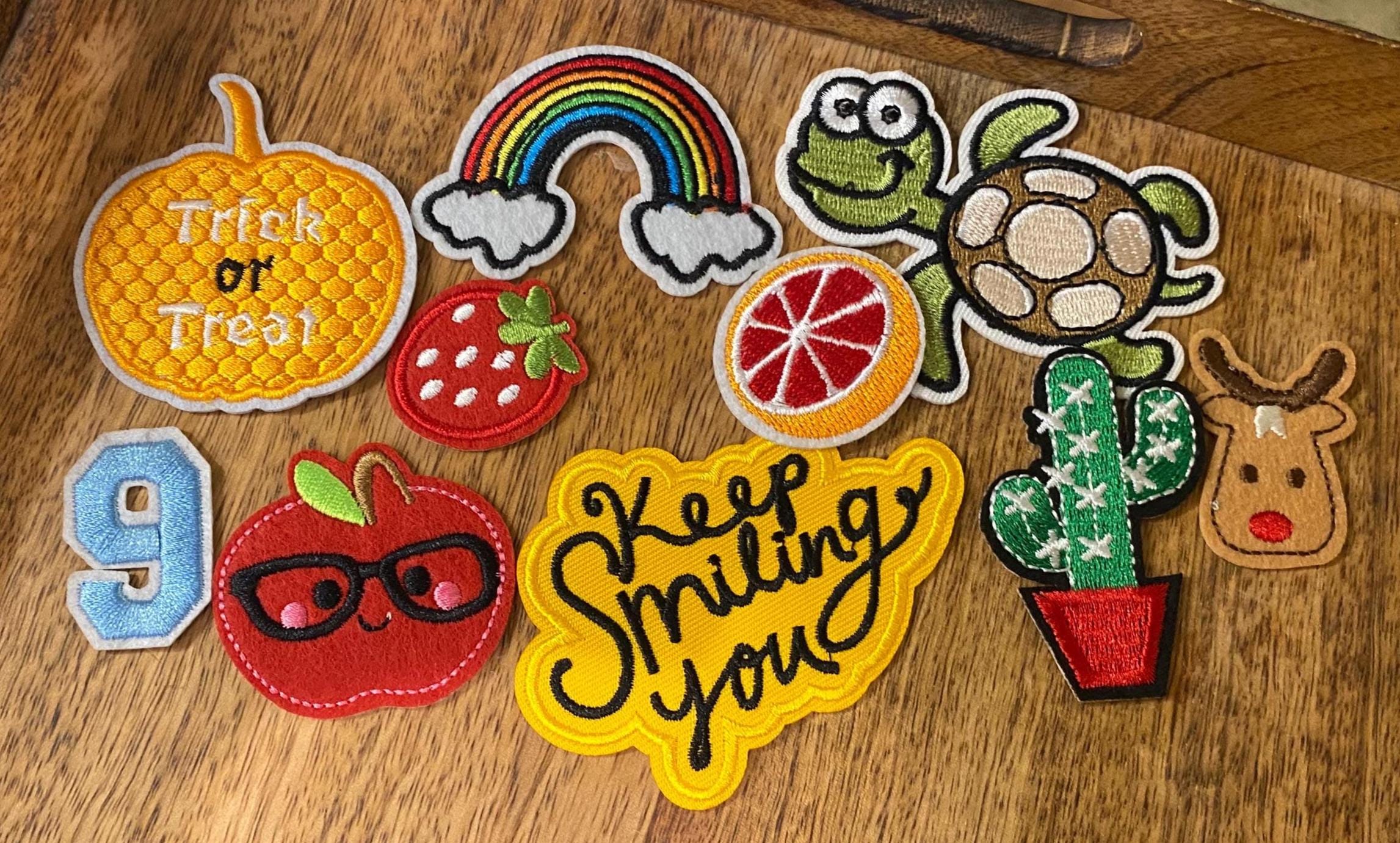 Mystery Embroidered Patch 10-pack: Fun Iron-on/sew-on Patches - Etsy
