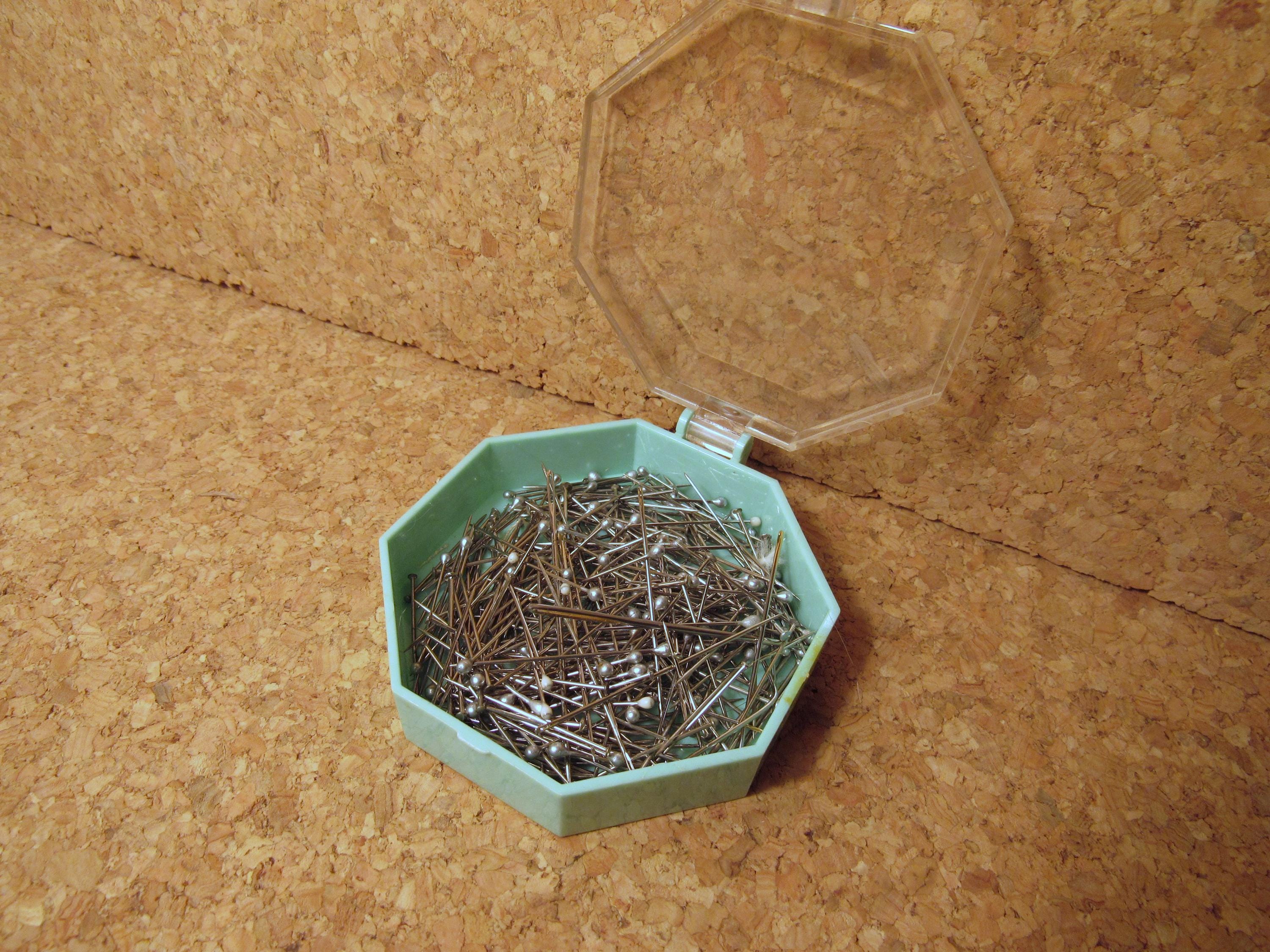 Vintage Sewing Supplies--needles, Pins, Threader, Tape Measure in ...