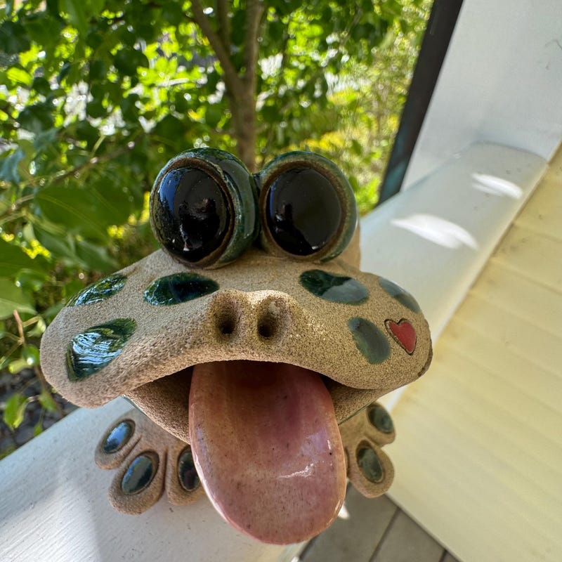 Ceramic Frogs - Etsy