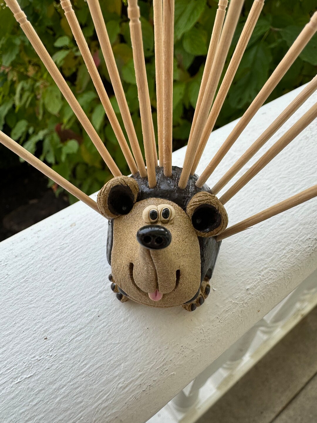 Porcupine, Toothpick Holder, Hand Made Porcupine, Hand Sculpted ...