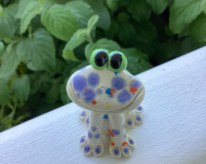 Frog, Frogs, Clay Frogs, Frog Hand Made Frogs Hand Sculpted Frogs ...