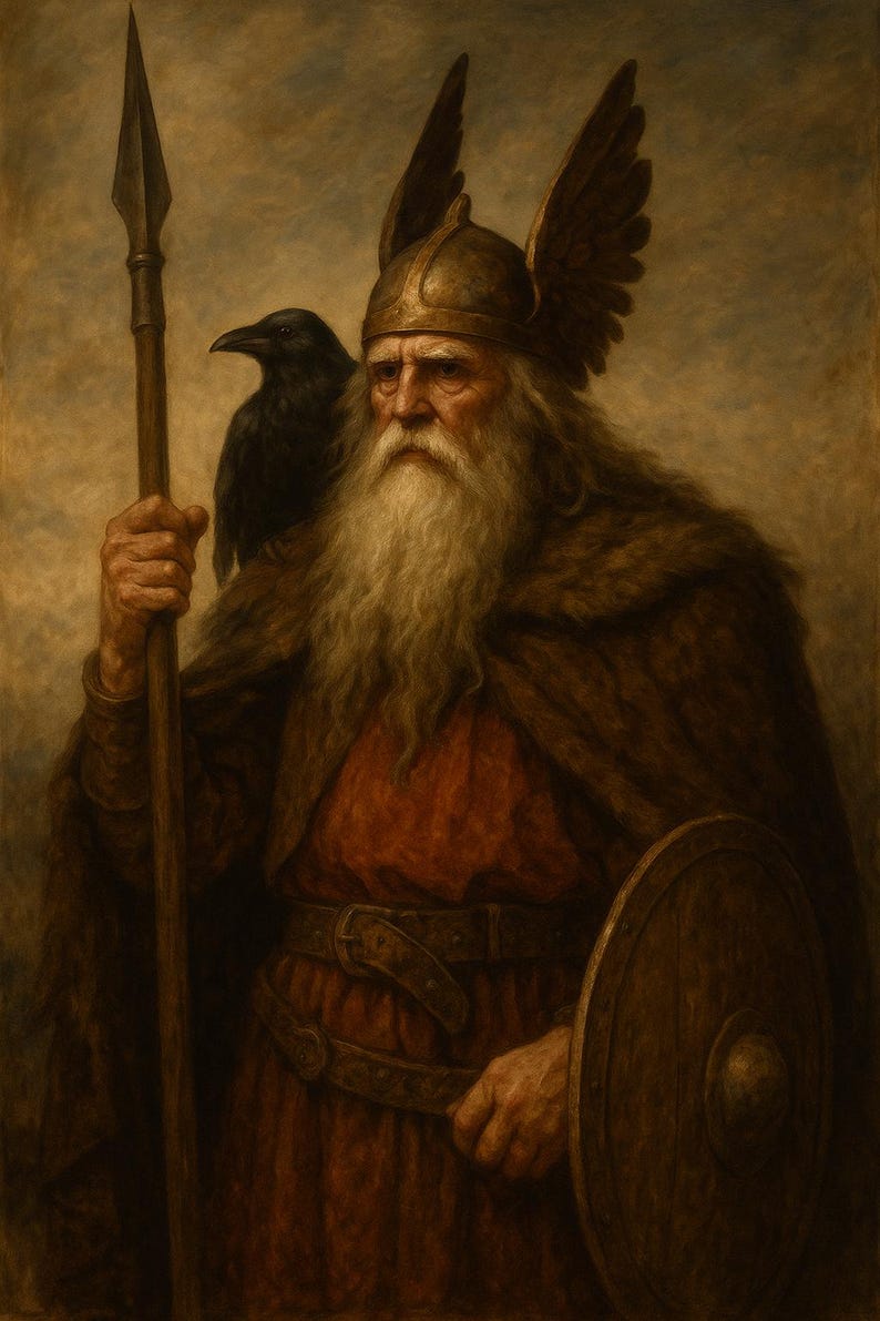 Odin Info Sheet, Deity, Instant - Etsy