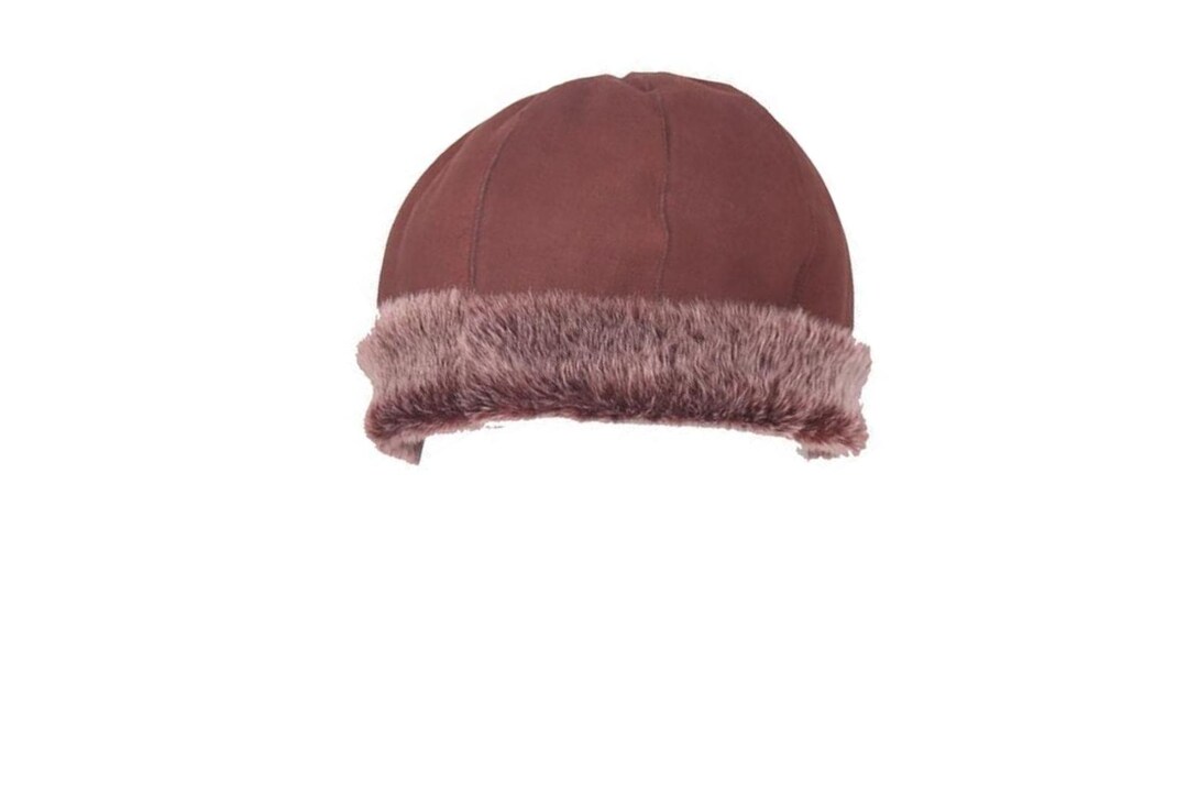 Womens Finest Sheepskin Hat Fur Trim - Etsy