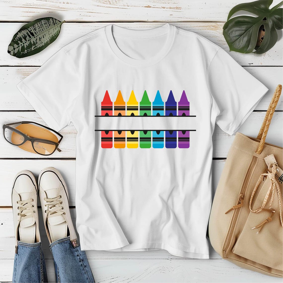 55 Crayon Split Monogram Svg, Crayon Svg, Teacher Svg, Crayon Set Svg ...