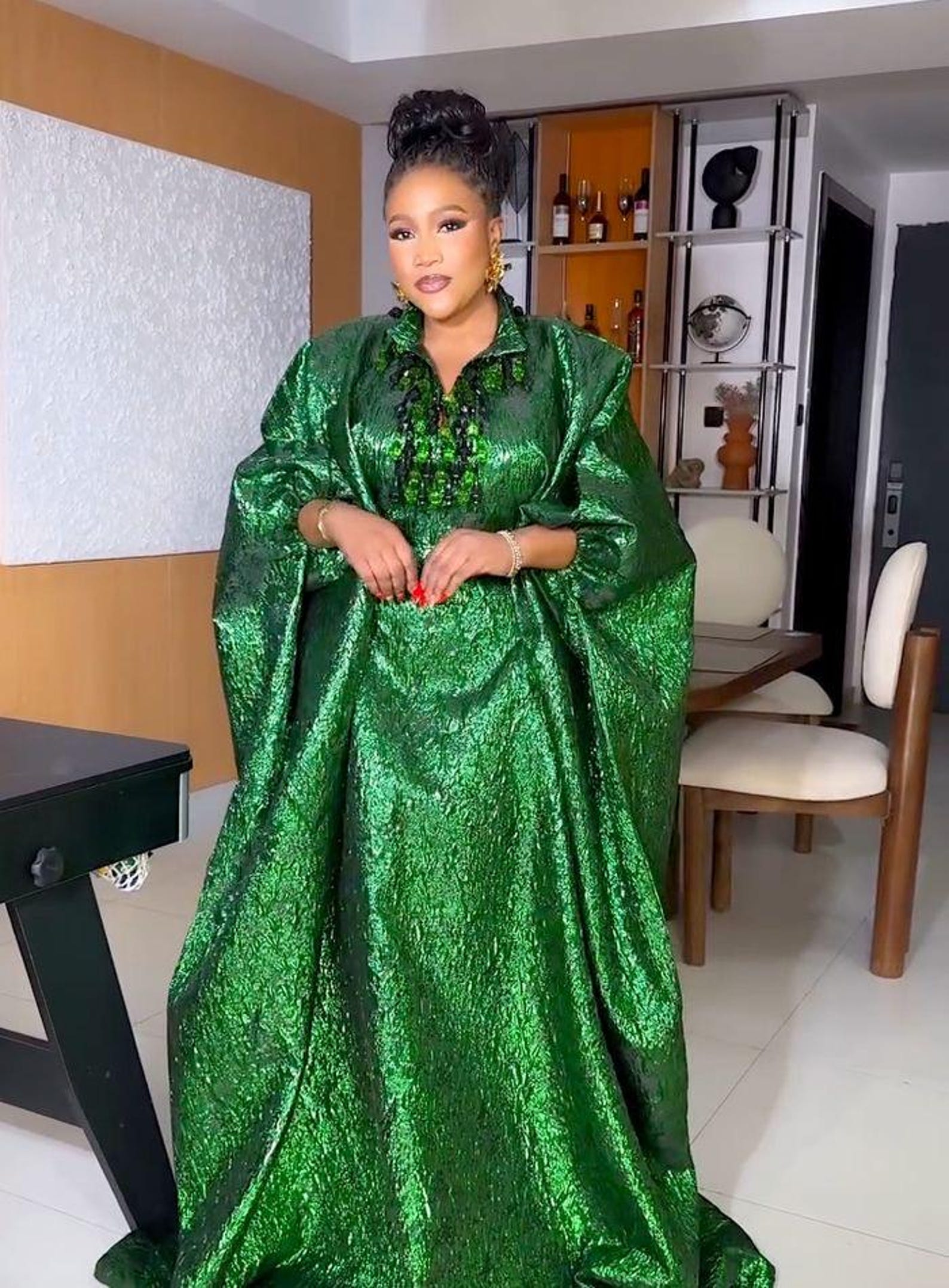 African Damask Boubou: Nigerian African Danshiki | Kaftan| Jalabiya ...