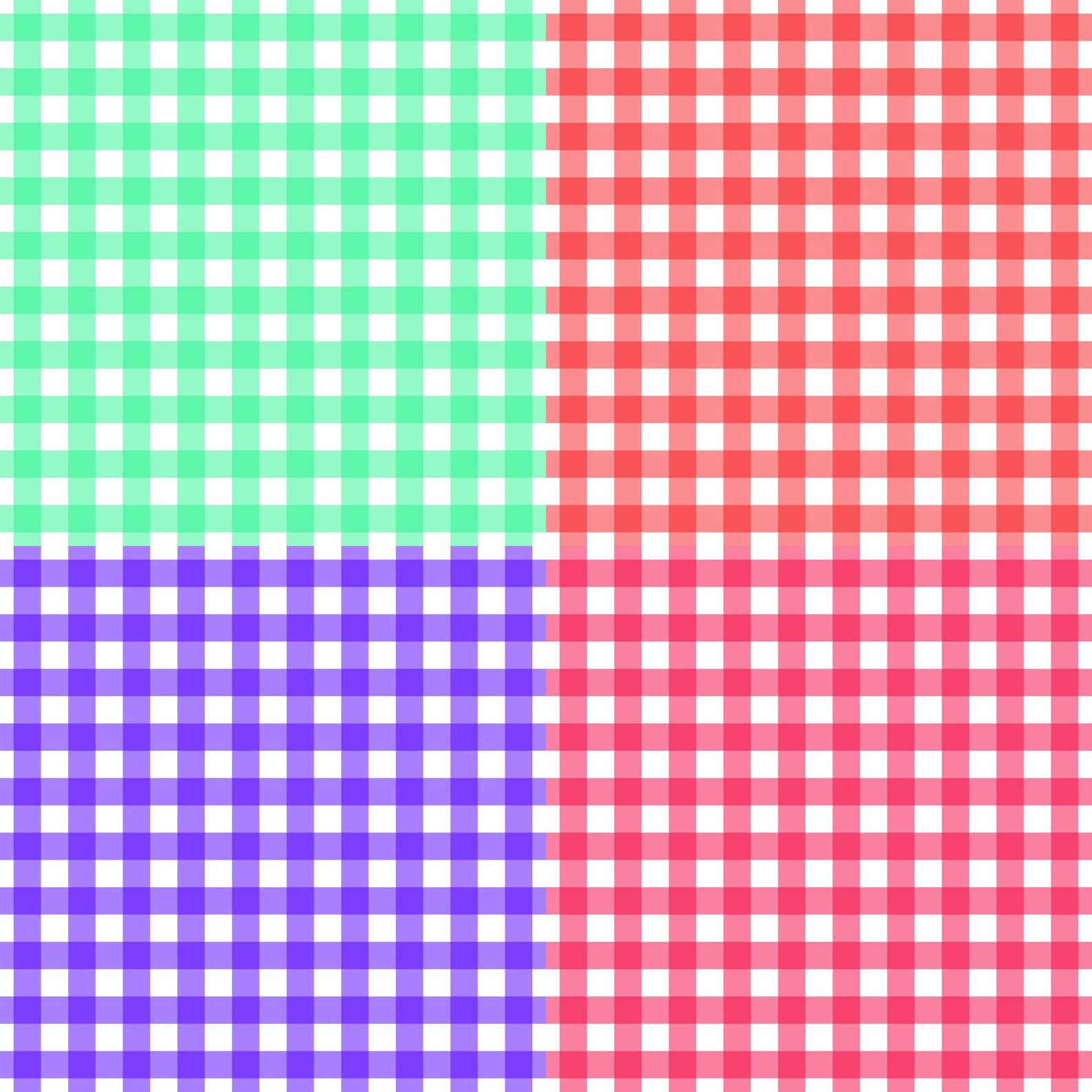 Gingham Neon Rainbow Digital Paper Pattern seamless Plaid Patterns ...