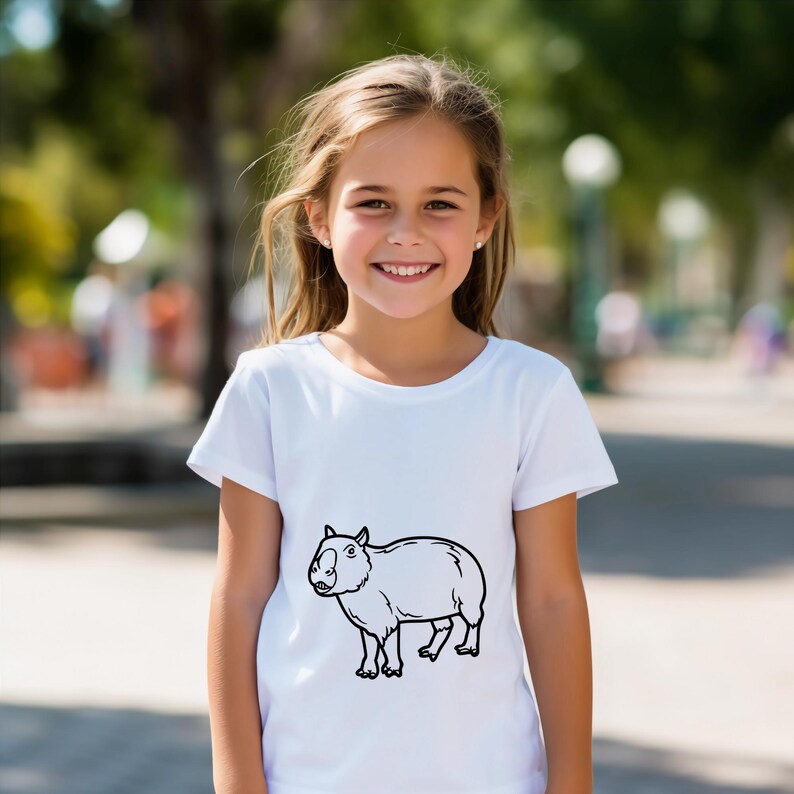 Capybara Svg Bundle, Cute Capybara Png Set, Kawaii Animal Clipart ...