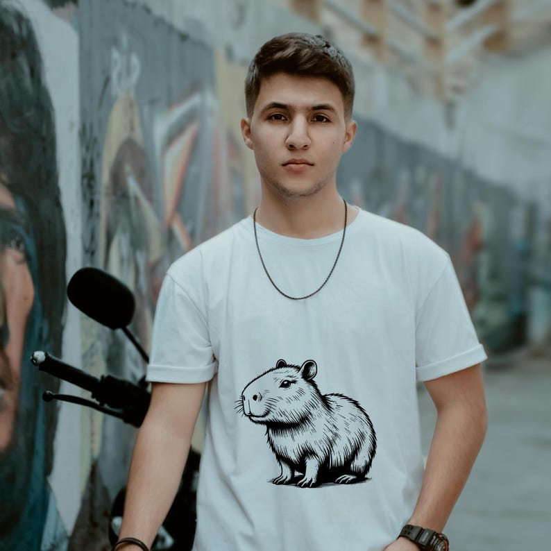 Capybara Svg Bundle, Cute Capybara Png Set, Kawaii Animal Clipart ...