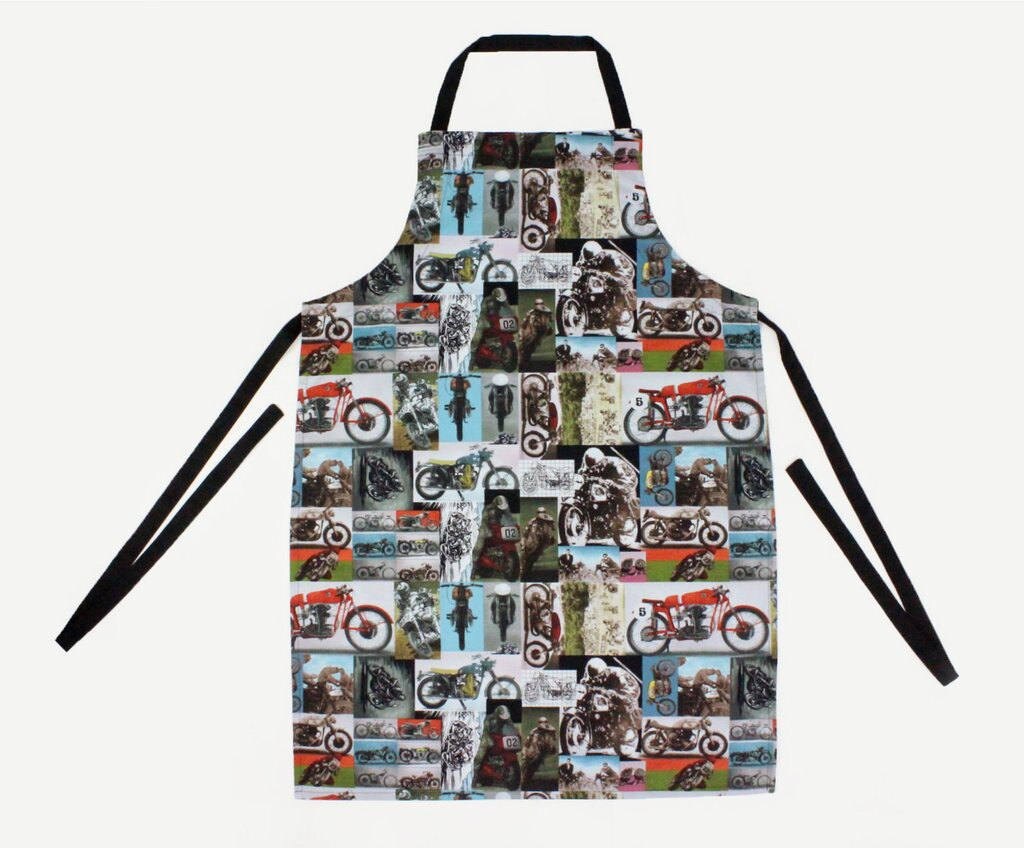 Cafe Rider Motorcycle Men's Apron | Etsy