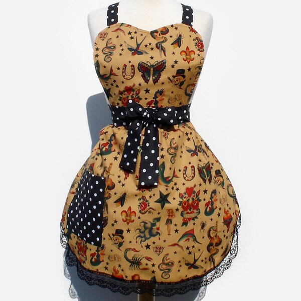 Retro 50s Apron - Etsy