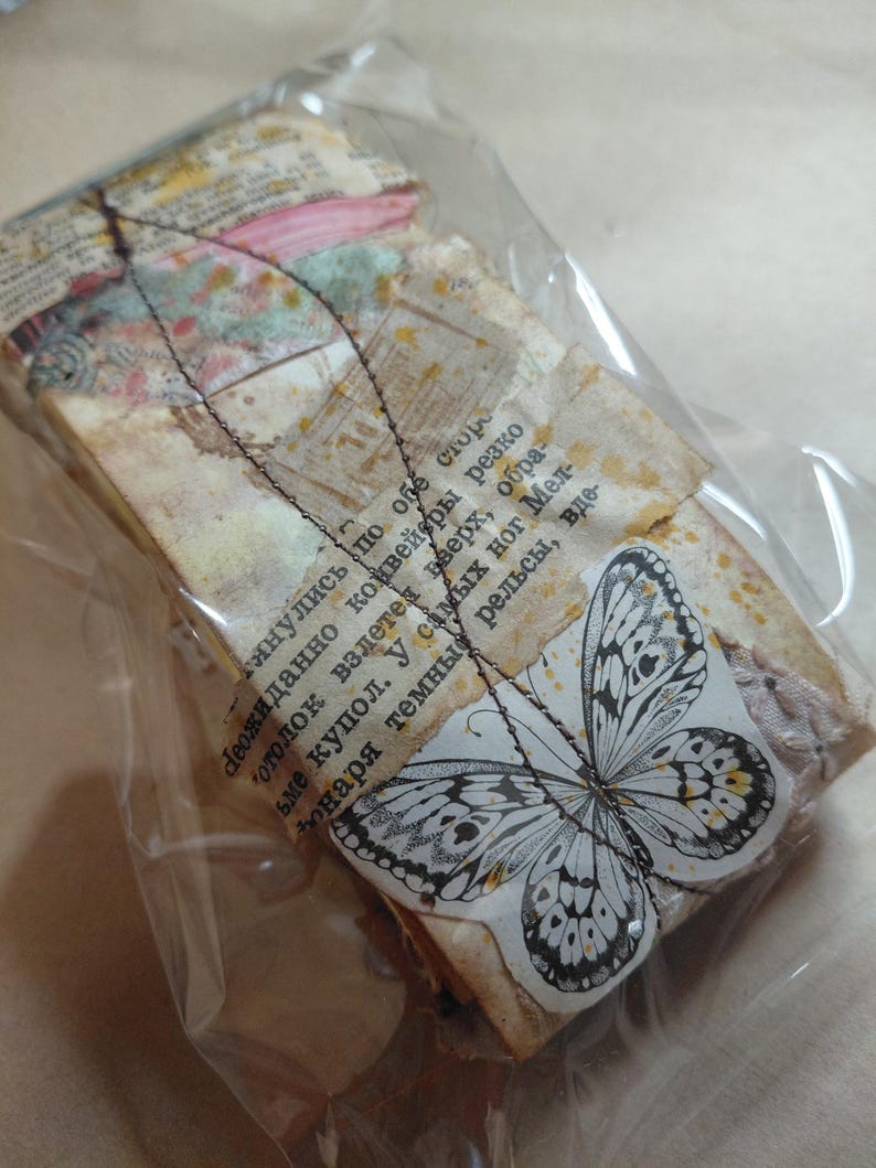 Handcrafted Vintage Snippet Roll:ideal for Junk Journaling and Mixed ...