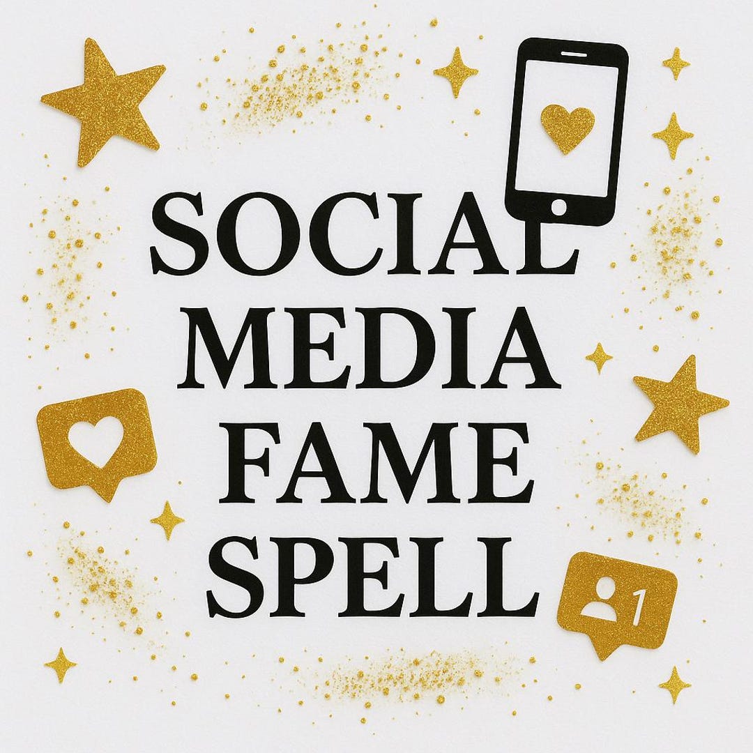 Social Media Fame Spell | Popularity and Influence Ritual | Success ...