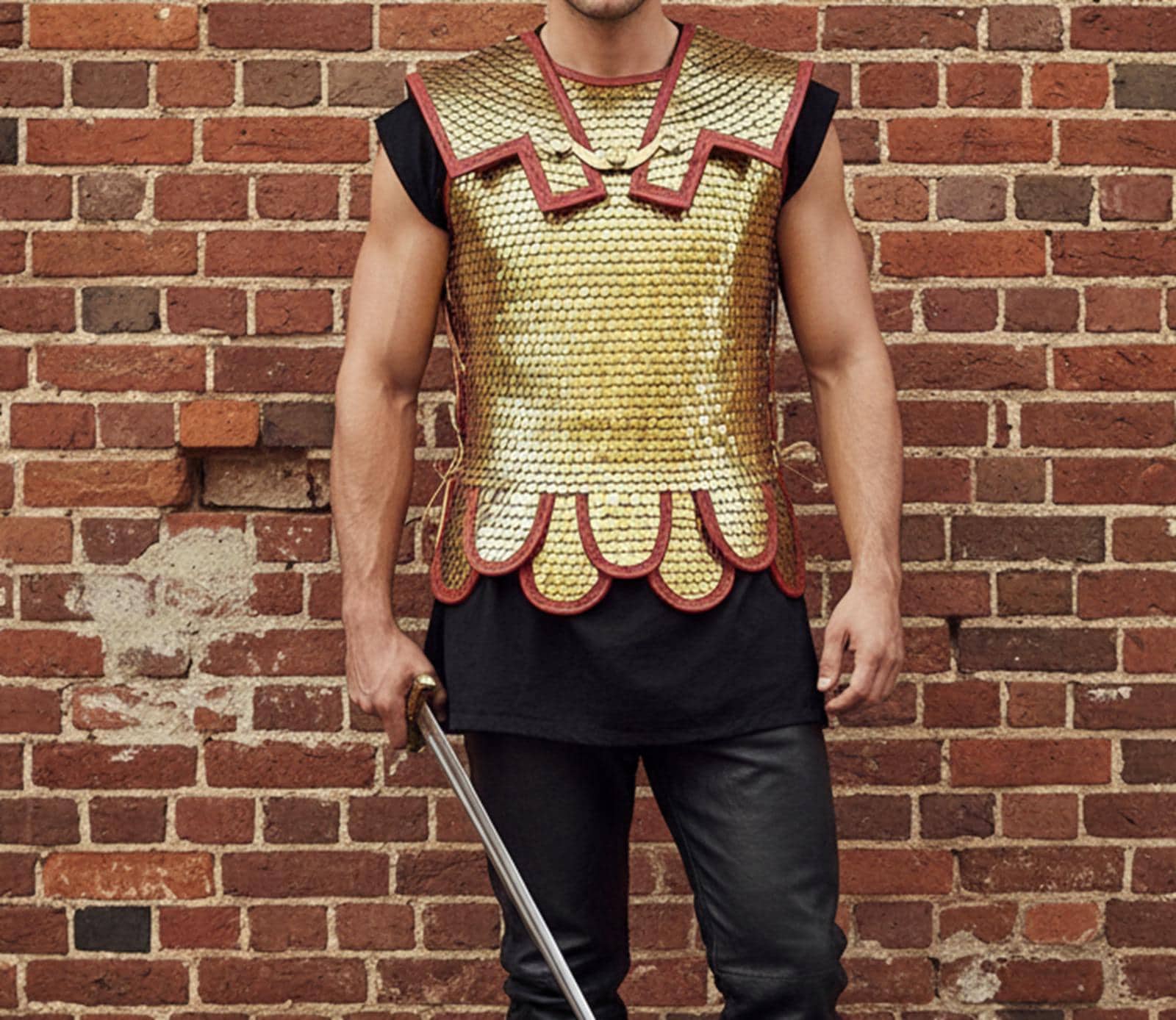 Lorica Squamata Roman Scale Armor – SPQR Legionary Costume | 15x25mm ...