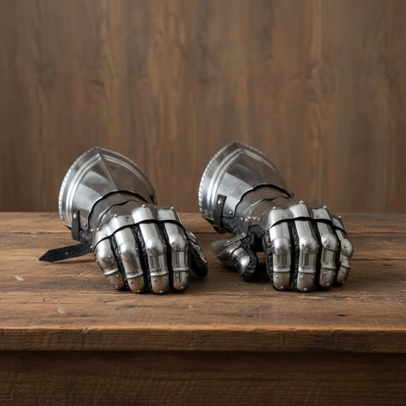 Armor Gauntlets Metal - Etsy