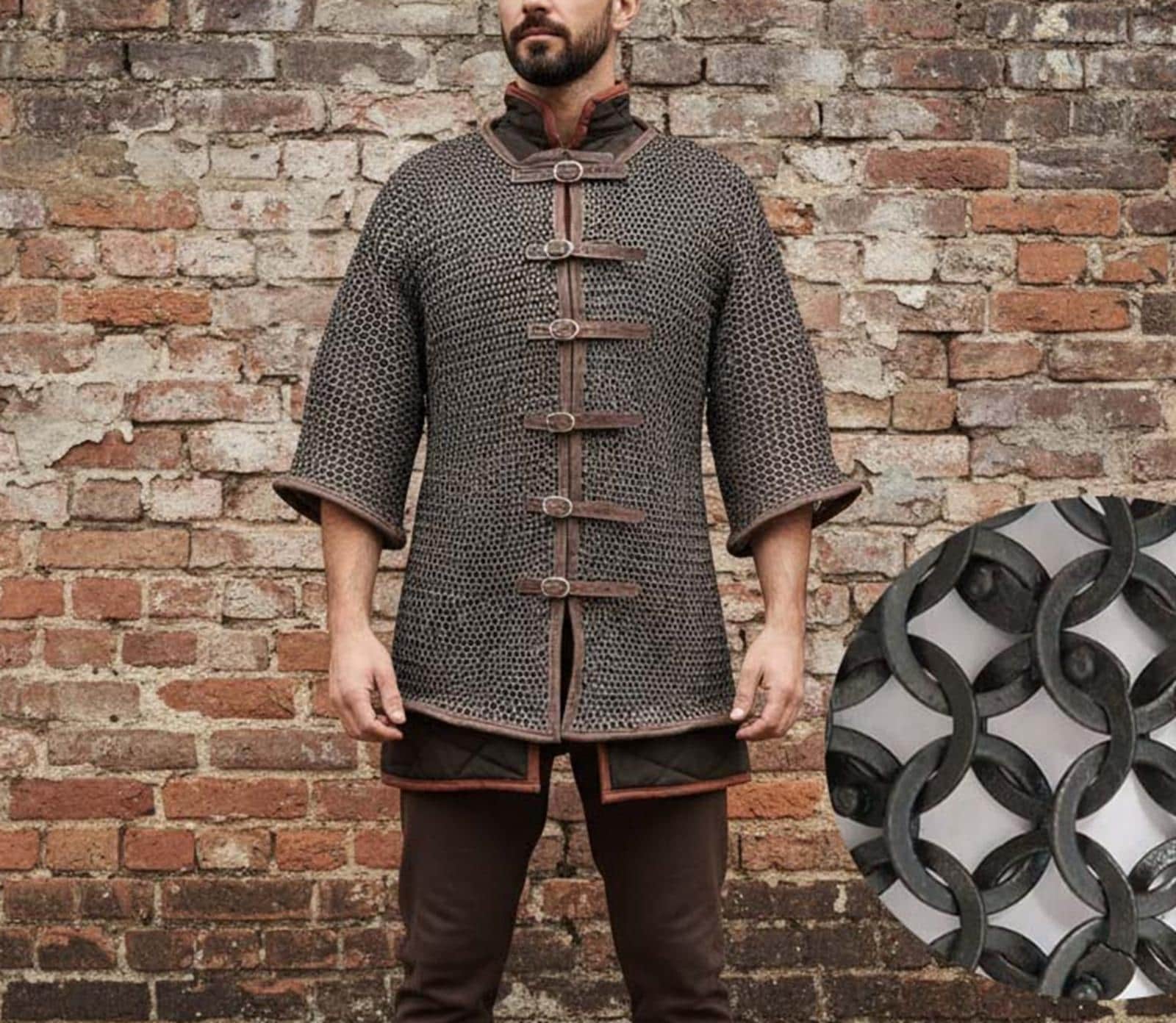 Chainmail Shirt 9mm Riveted and Washers Lightweight Medieval Armor - Etsy