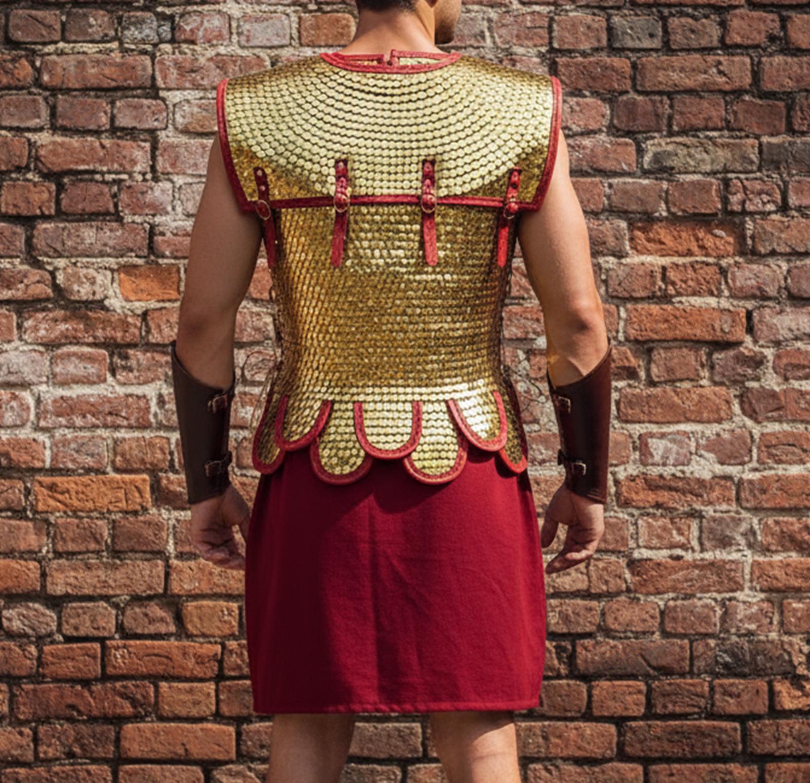 Lorica Squamata Roman Scale Armor – SPQR Legionary Costume | 15x25mm ...
