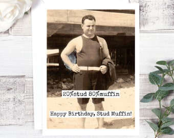Happy Birthday Stud | Etsy