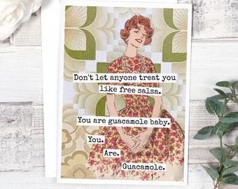 Salsa Greeting Card - Etsy