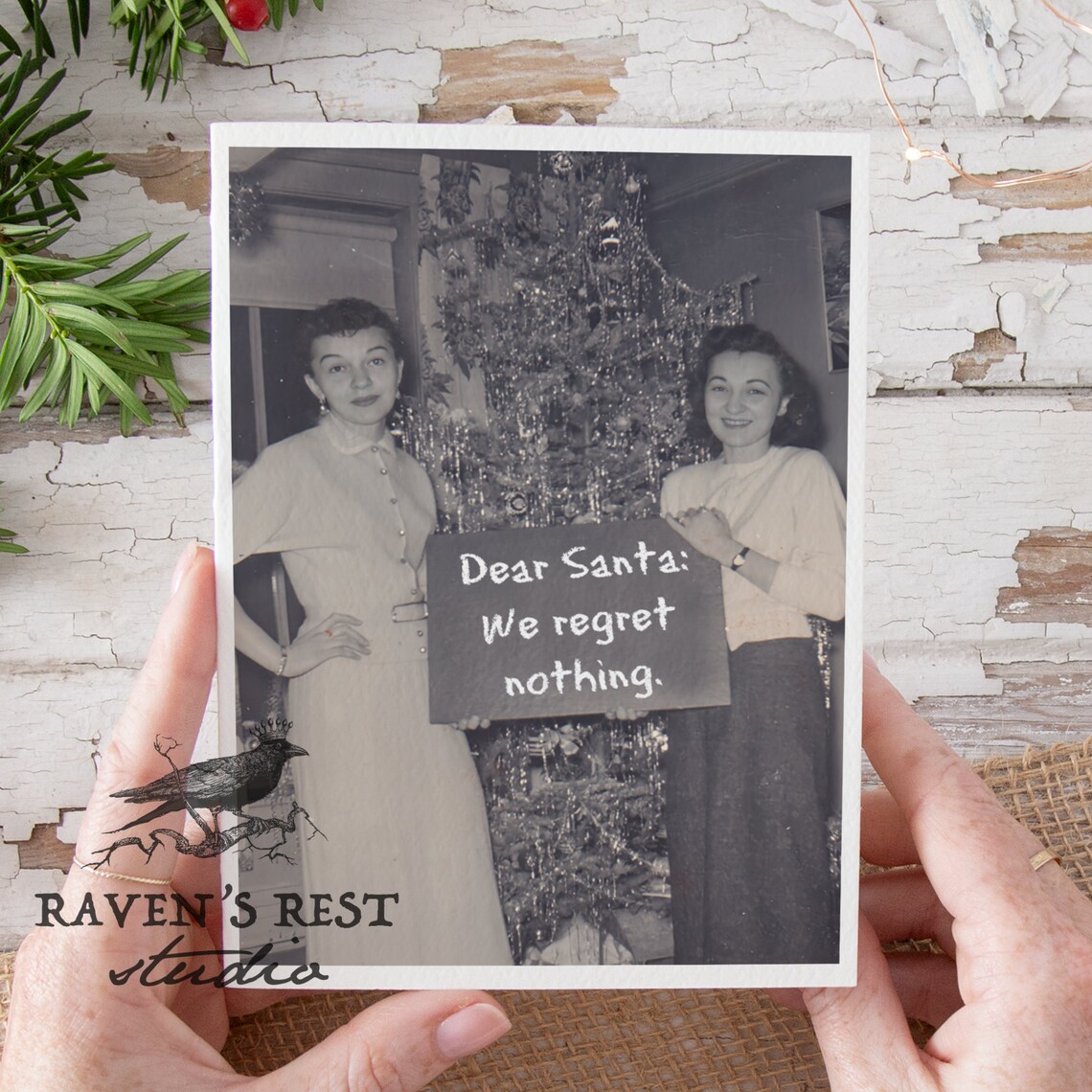 Christmas Card #c141. Dear Santa: We Regret Nothing. Funny Christmas ...